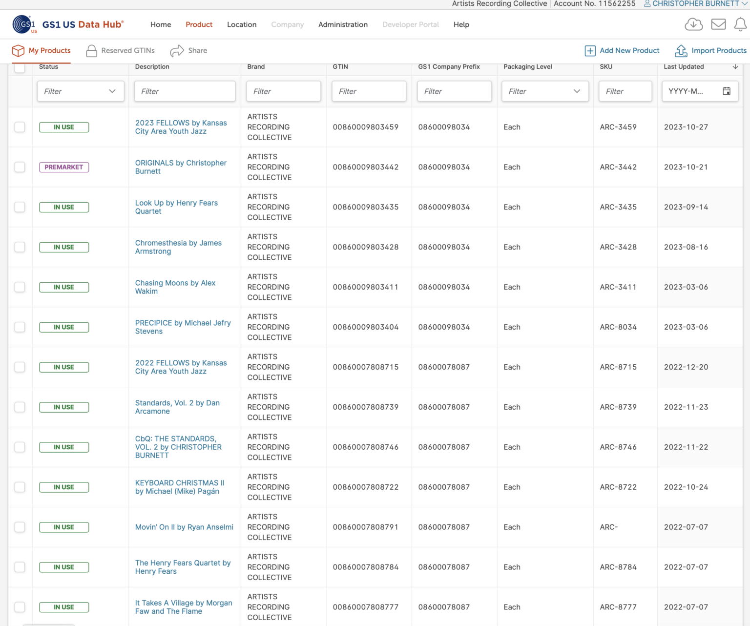 Artists Recording Collective – [ ARC RECORD LABEL ]