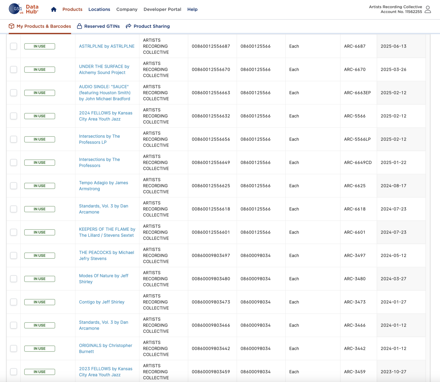 Artists Recording Collective – [ ARC RECORD LABEL ]